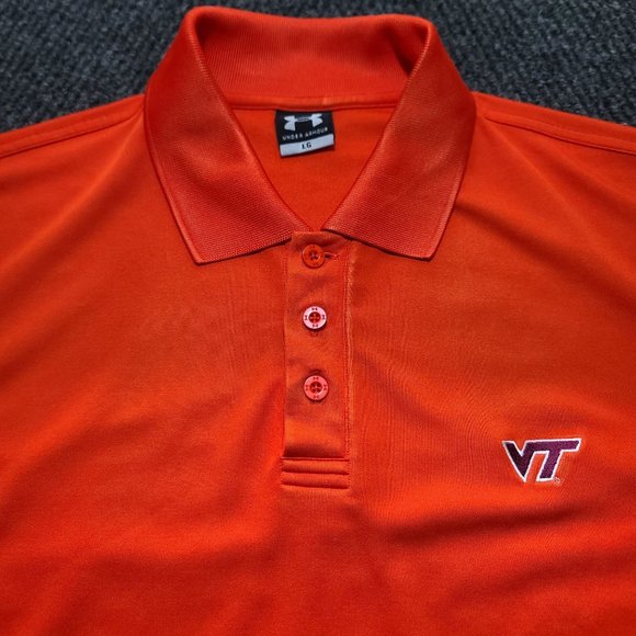 Under Armour | Shirts | Virginia Tech Hokies Under Armour Short Sleeve ...